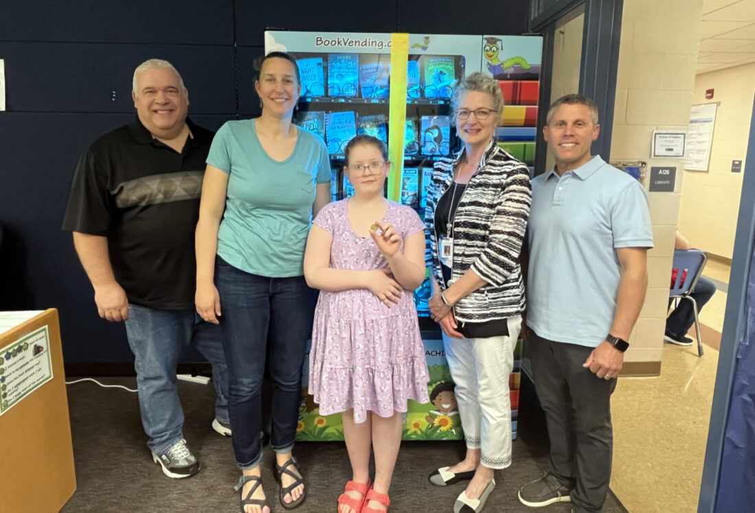 Book vending machine at Woodward Elementary | News, Sports, Jobs - The ...